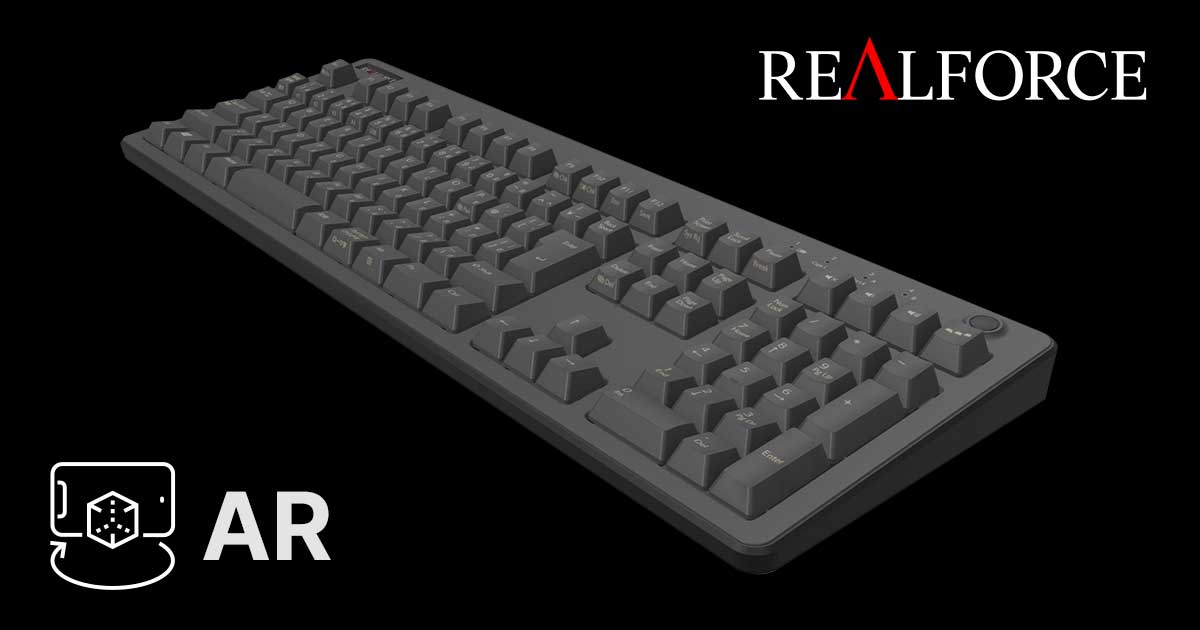 Products - AR | REALFORCE | Premium Keyboard, PBT, Capacitive Key Switch